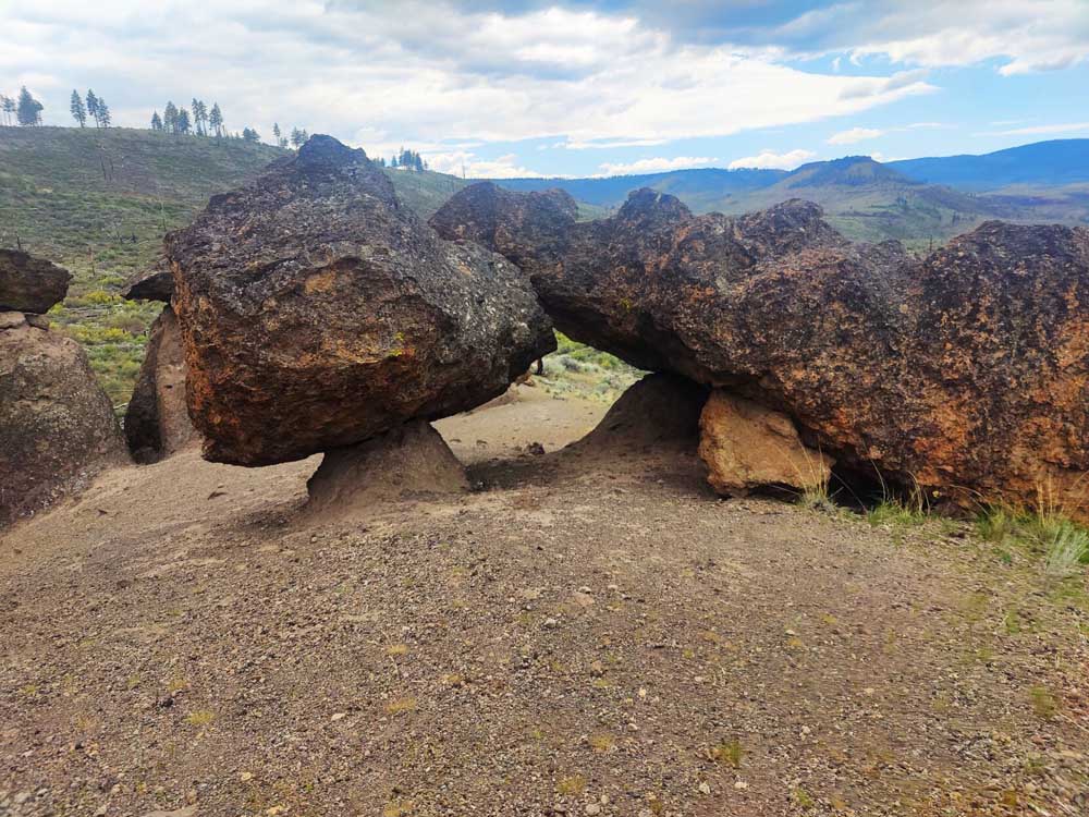 Nature on an even keel at Central Oregon’s Balancing Rock | Redmond ...