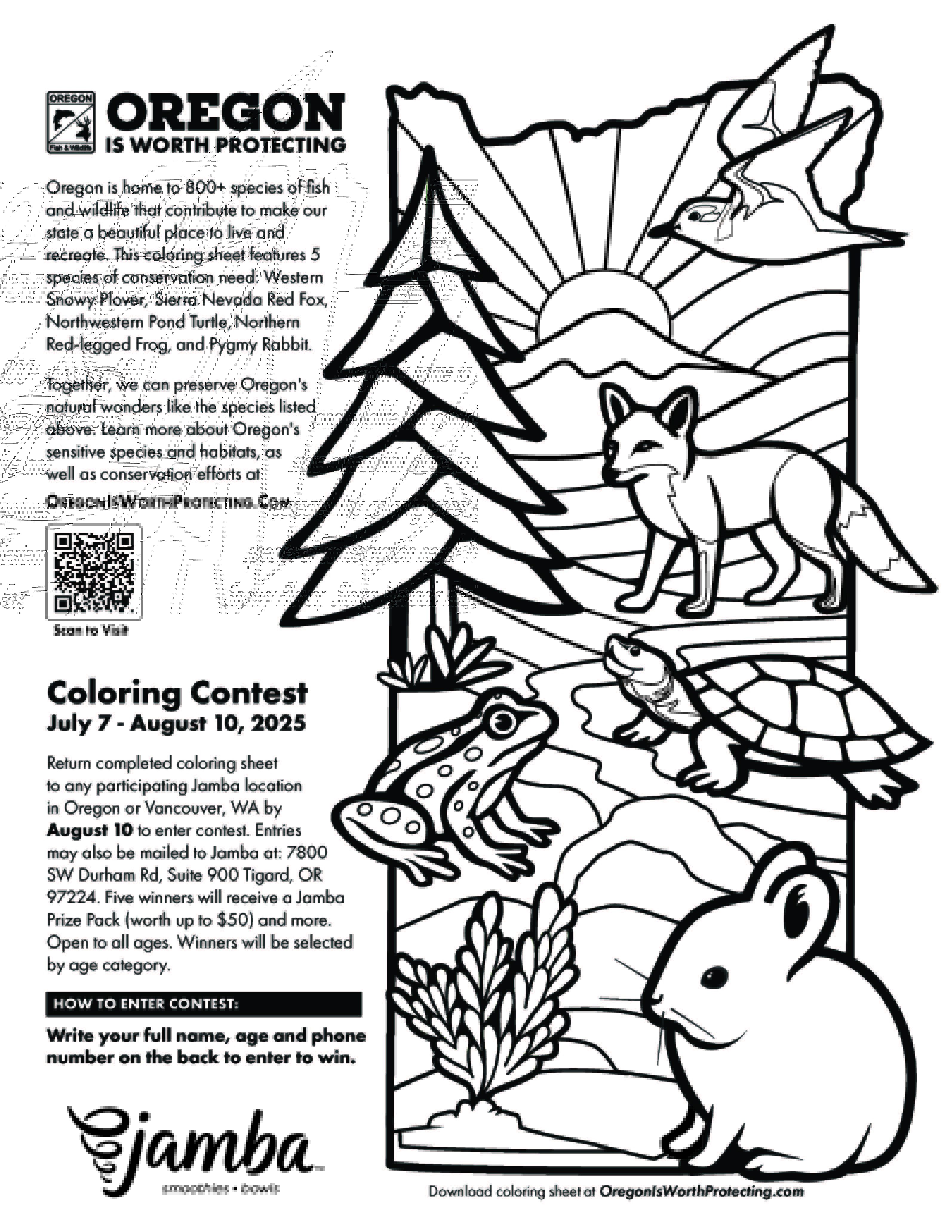 Oregon wildlife to benefit from ‘Oregon is Worth Protecting’ campaign ...